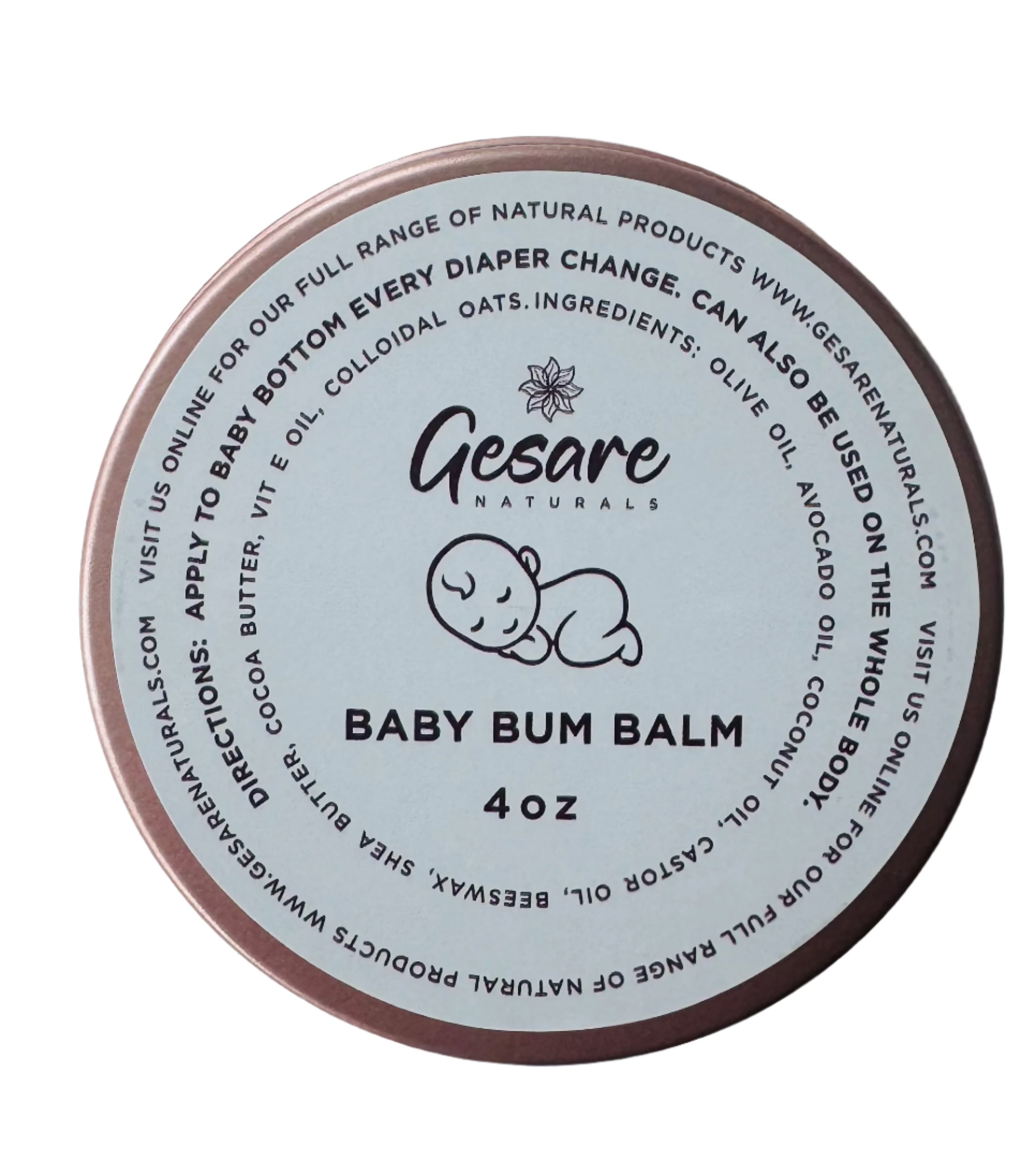 Baby Bum Balm – Gesare Naturals